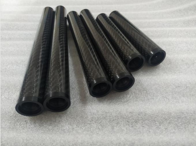 3K twill carbon fiber thread tube high modulus carbon tube carbon fiber rod